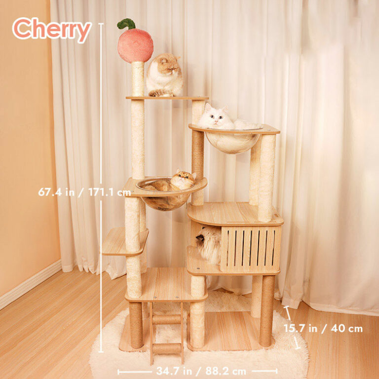 Home / Cat Furniture & Scratcher / Cat Trees & Towers / Large Pine ...