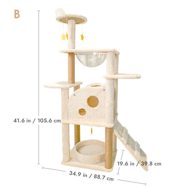 Home / Cat Furniture & Scratcher / Cat Trees & Towers / Cheese Hole Cat ...