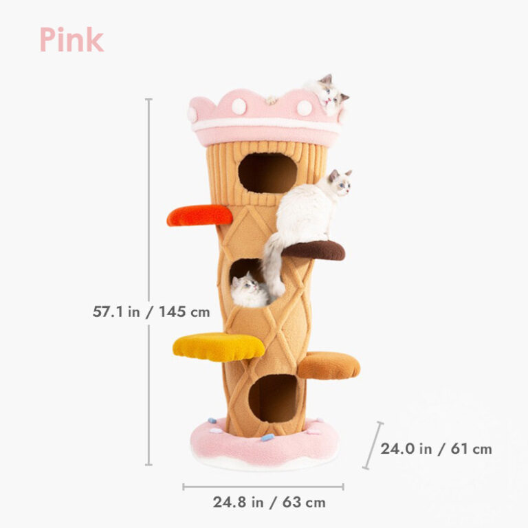 Home / Cat Furniture & Scratcher / Cat Trees & Towers / Ice Cream Cat ...