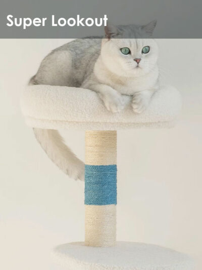 Home / Other Cat Supplies / White Cream Style Cat Tree Plus